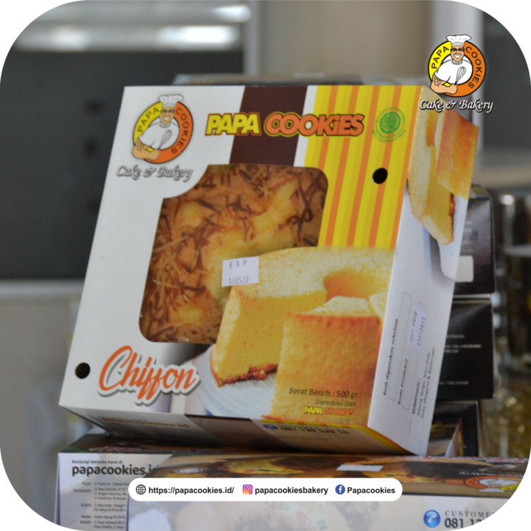 Chiffon Keju Ukuran Kardus 20 - Papacookies